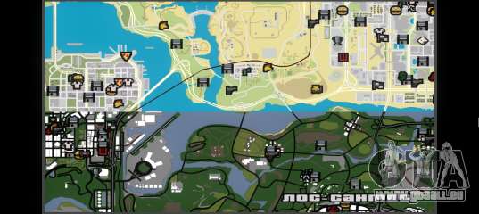 GTA V atlas map pour GTA San Andreas