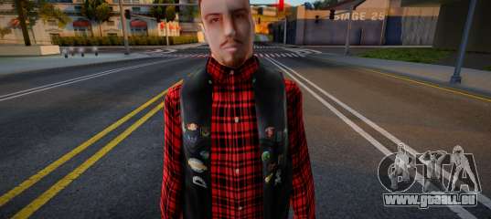 Outlaw Motorcycle Club Skin 2 für GTA San Andreas