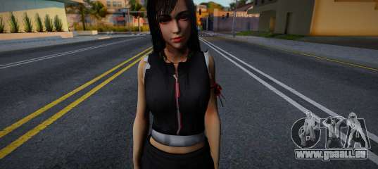 Tifa Lockhart from Final Fantasy 7 v2 für GTA San Andreas