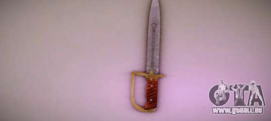 GTA V Antique Cavalry Dagger pour GTA Vice City