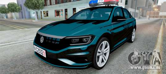 Volkswagen Jetta Police (A7) 2021 pour GTA San Andreas
